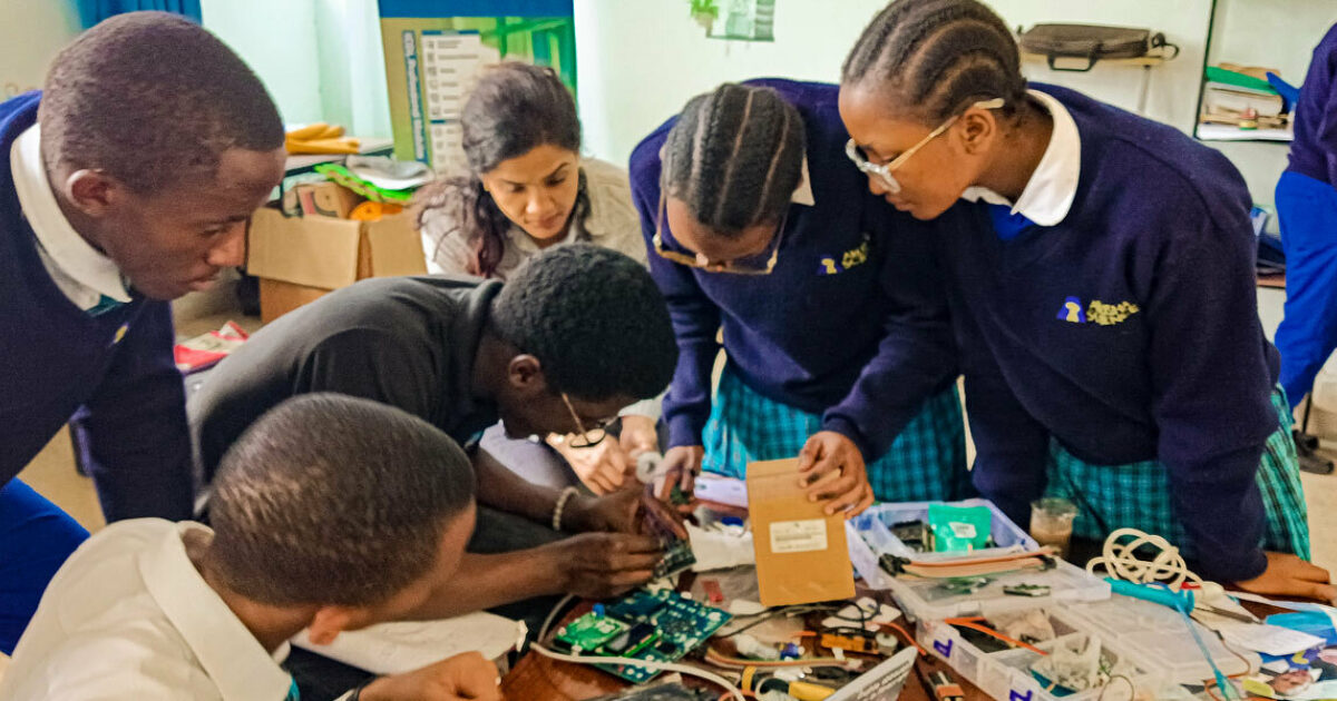 AIM2Flourish | Developing Tanzania's Next Generation of Tech Leaders